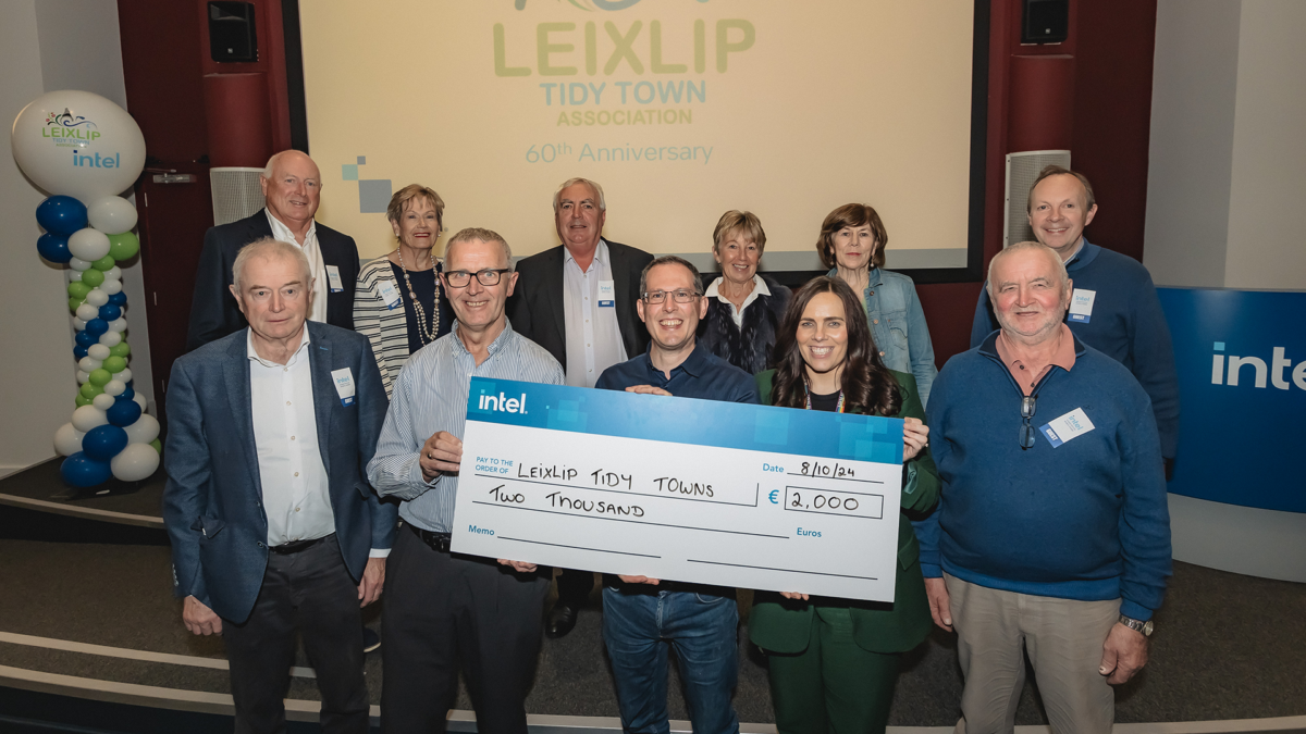 Intel recognises Leixlip Tidy Towns on their 60th anniversary - Intel ...