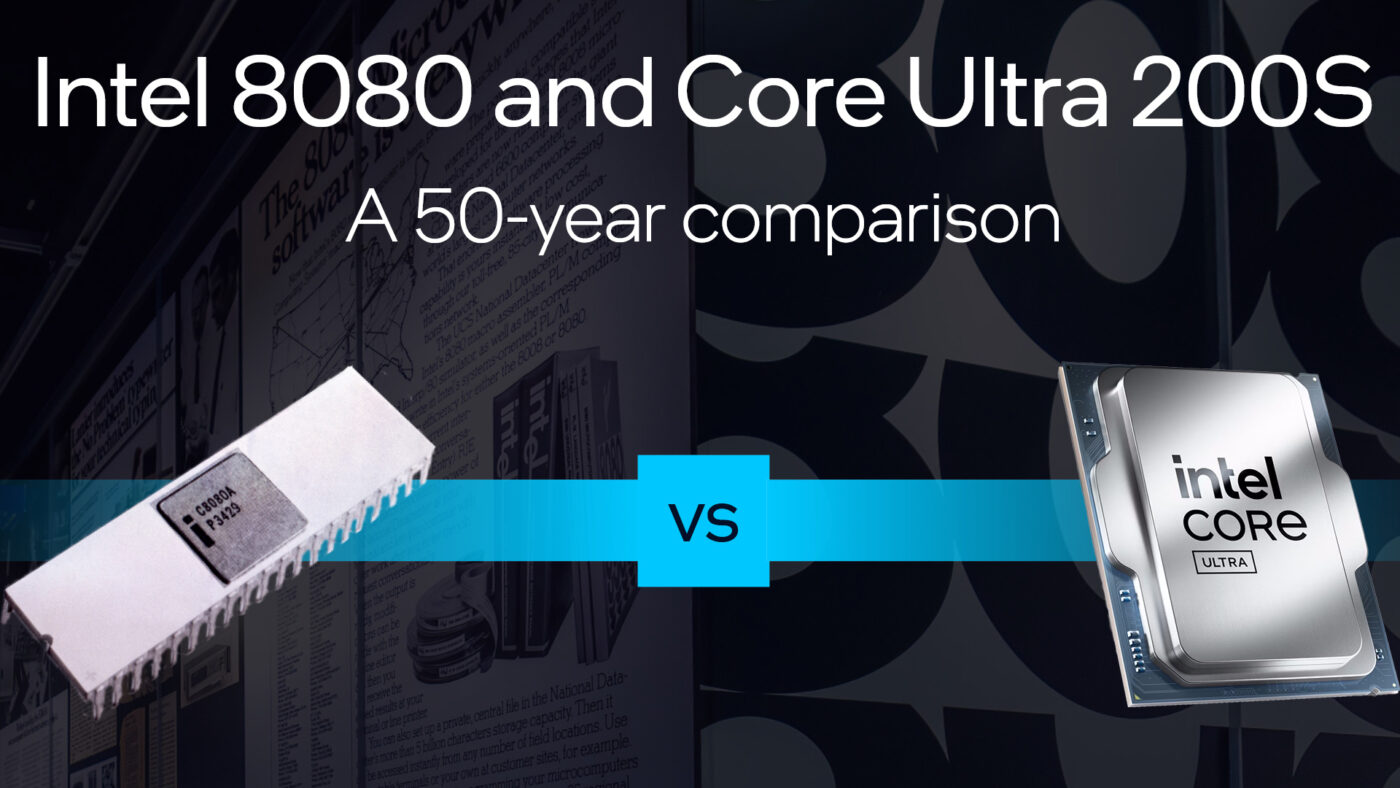 50 Years Ago: Celebrating the Influential Intel 8080 - Intel Newsroom